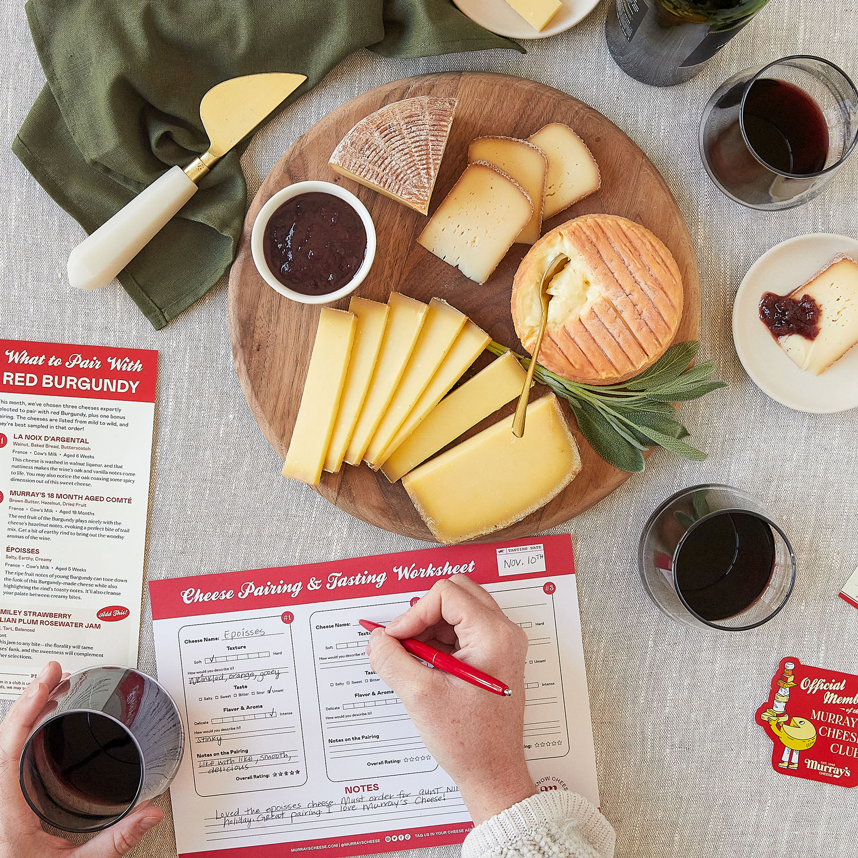 Cheers to Cheese Club - cheese of the month subscription | Murray's Cheese