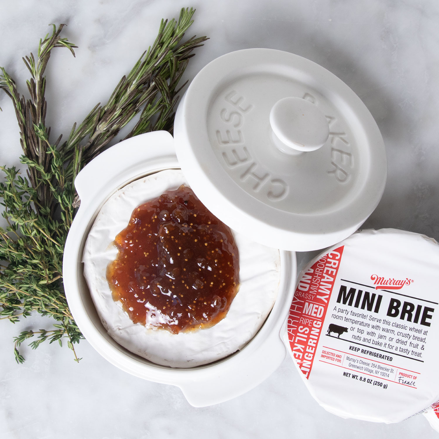 Murray’s Mini Brie – a mild, creamy Brie cheese | Murray's Cheese
