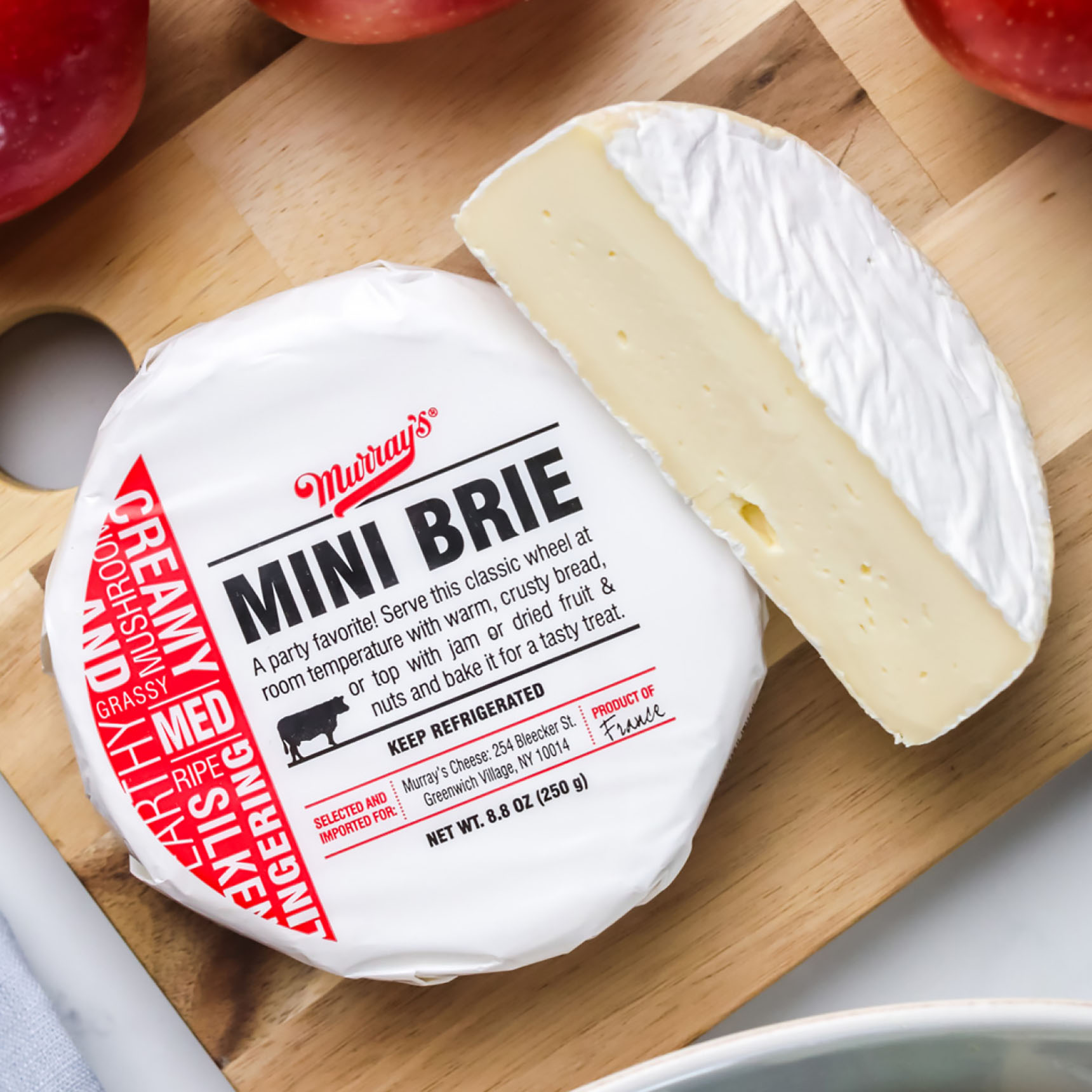 Brie Baker Hosting Set – a perfect gift for Brie lovers | Murray's Cheese