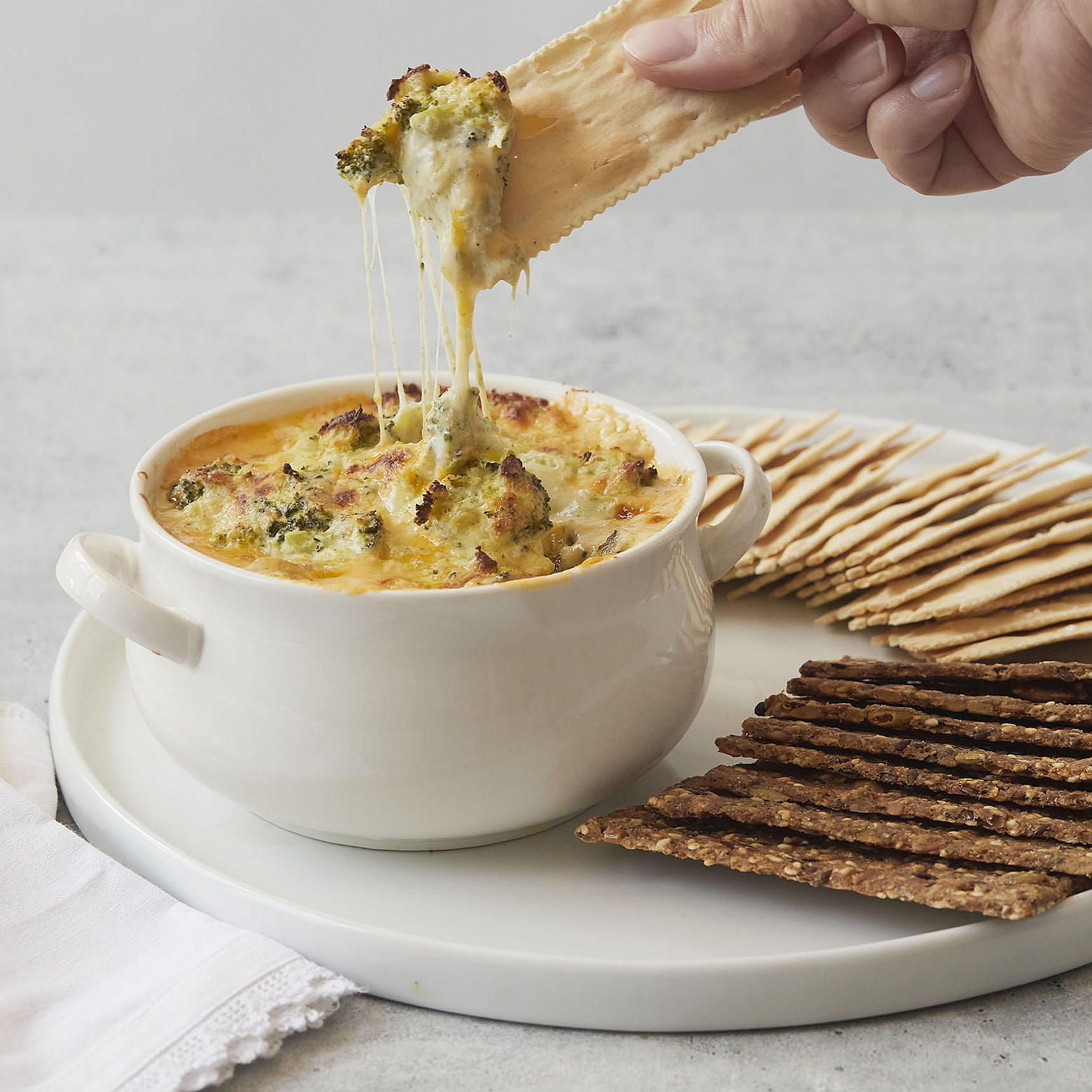 Broccoli Double Cheddar Dip | Murray's Cheese