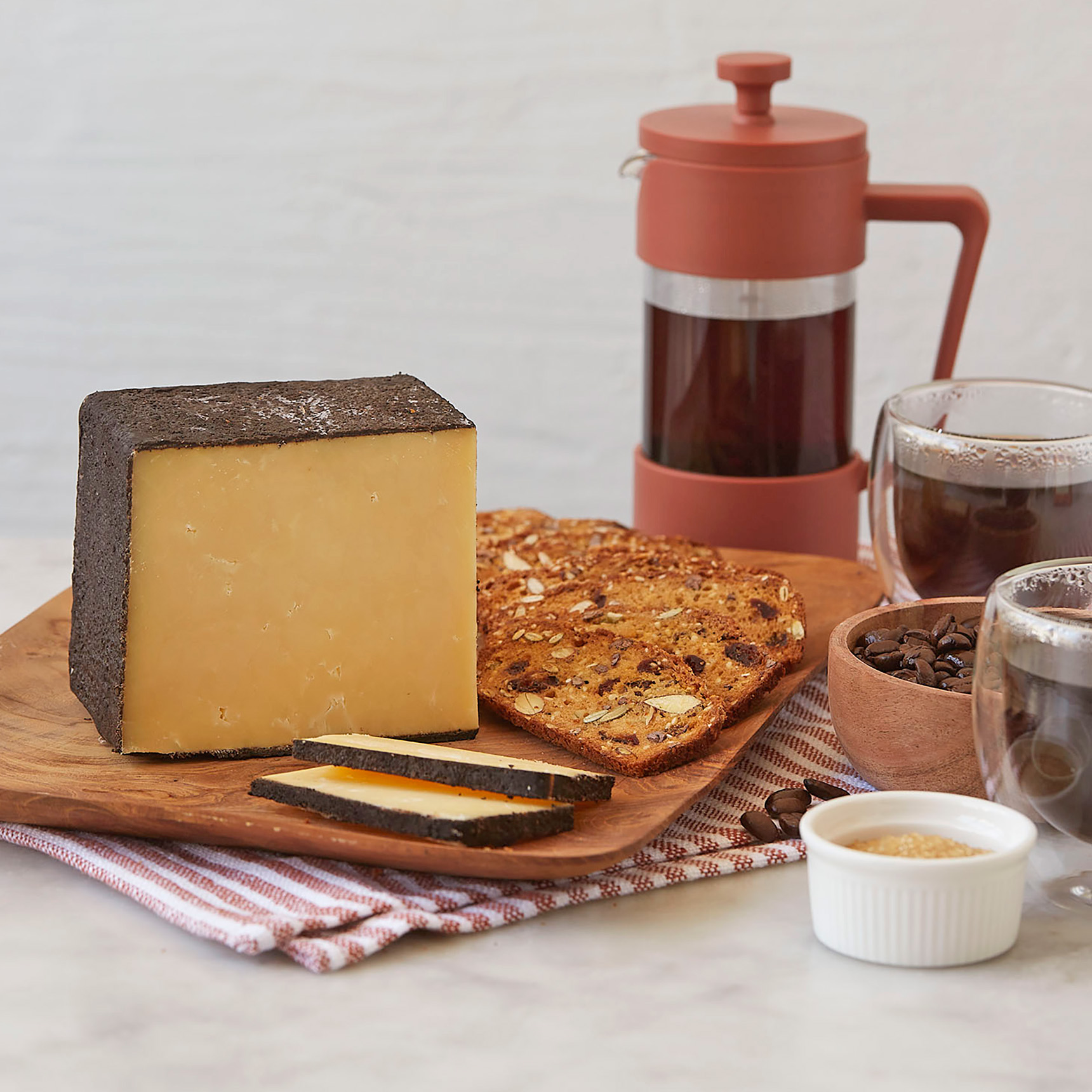 Murray’s Cave Aged Limited Coffee Break – coffee-rubbed cheese | Murray ...