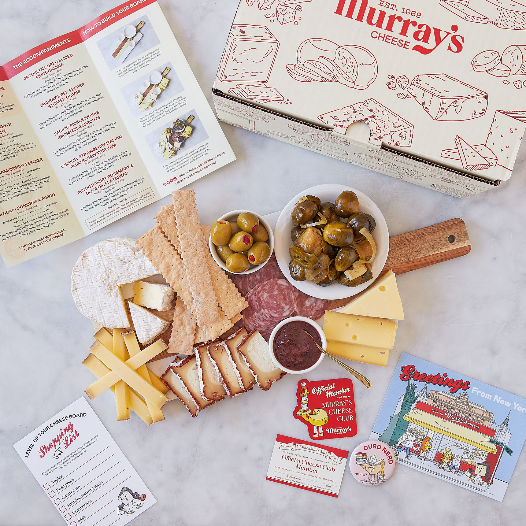 Cheese Board Club - a monthly cheese subscription | Murray's Cheese