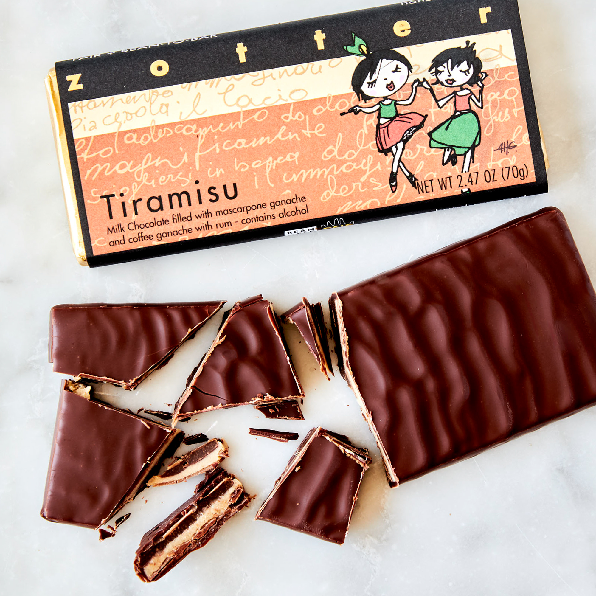 Zotter Chocolates Tiramisu | Murray's Cheese