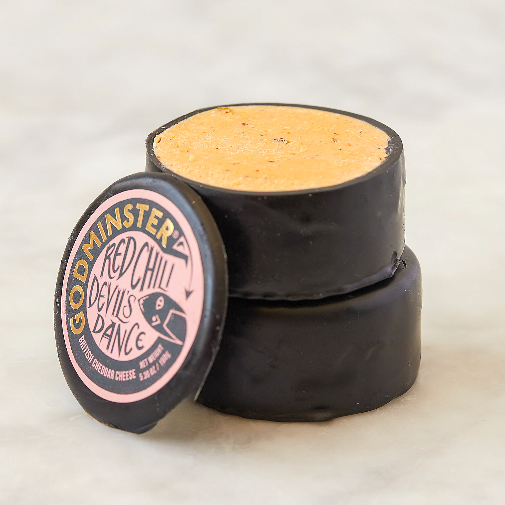 Godminster Devil’s Dance Red Chili Cheddar – a spicy cheese | Murray's ...