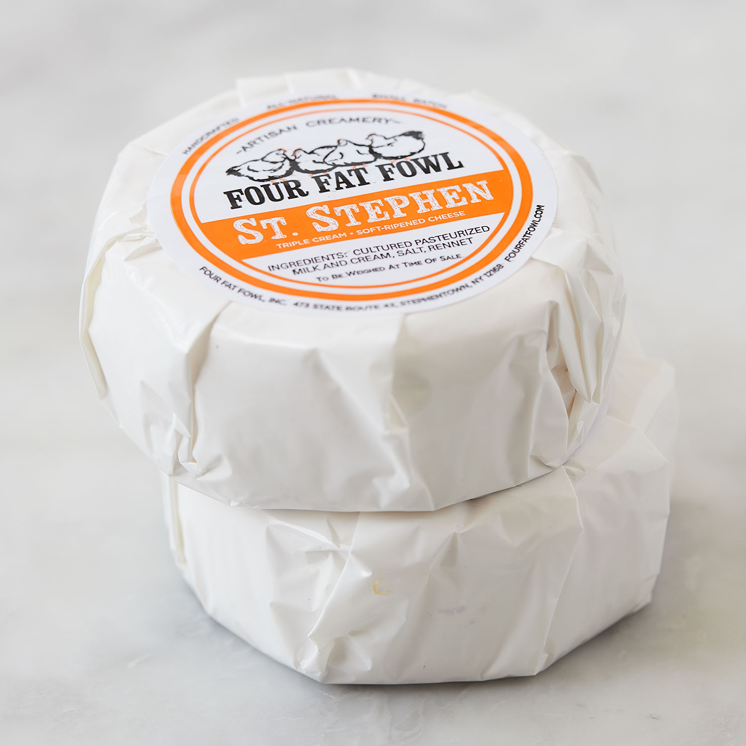 Four Fat Fowl St. Stephen – a buttery, creamy, soft cheese | Murray's ...