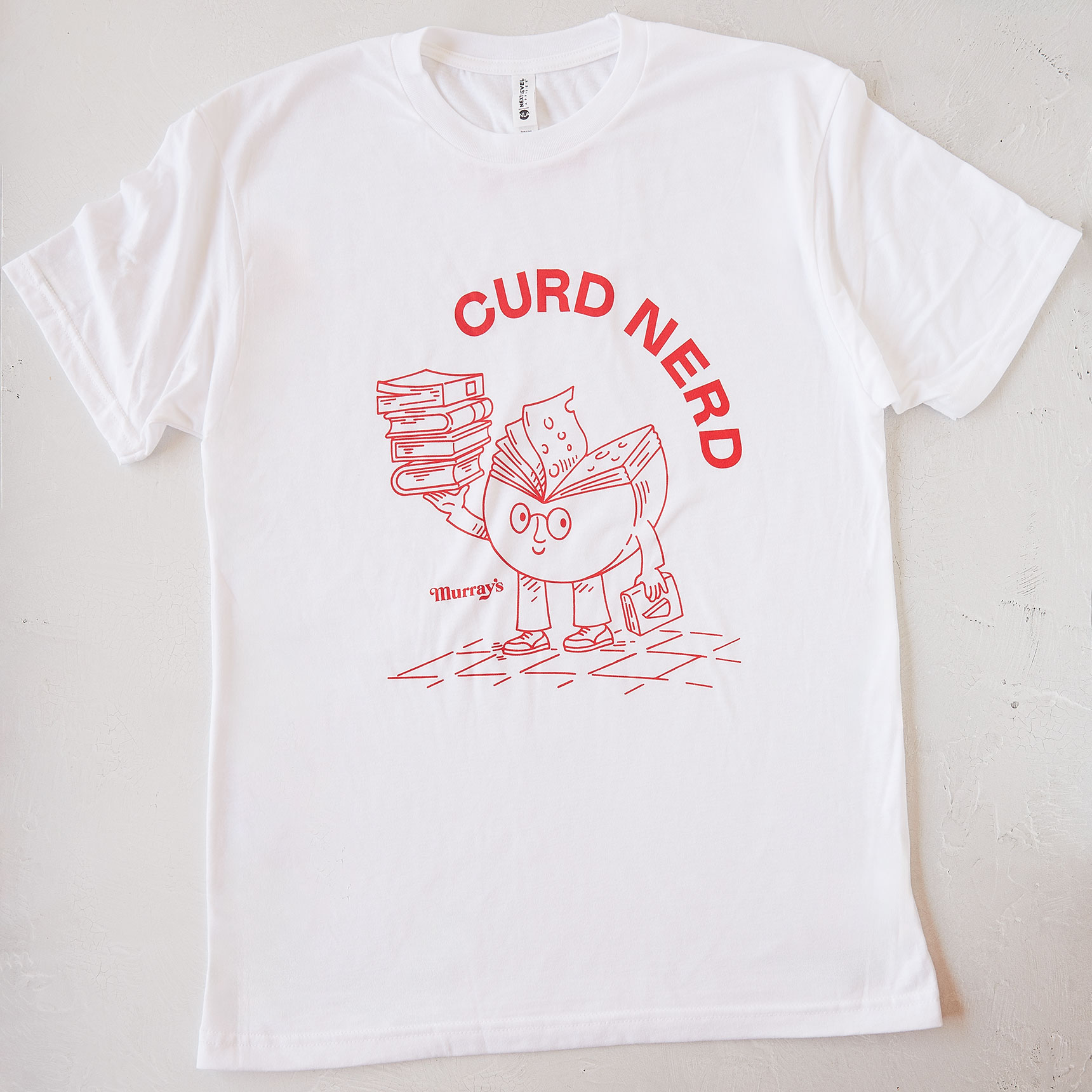 Murray’s Curd Nerd T-Shirt – a fun shirt for cheese lovers | Murray's ...