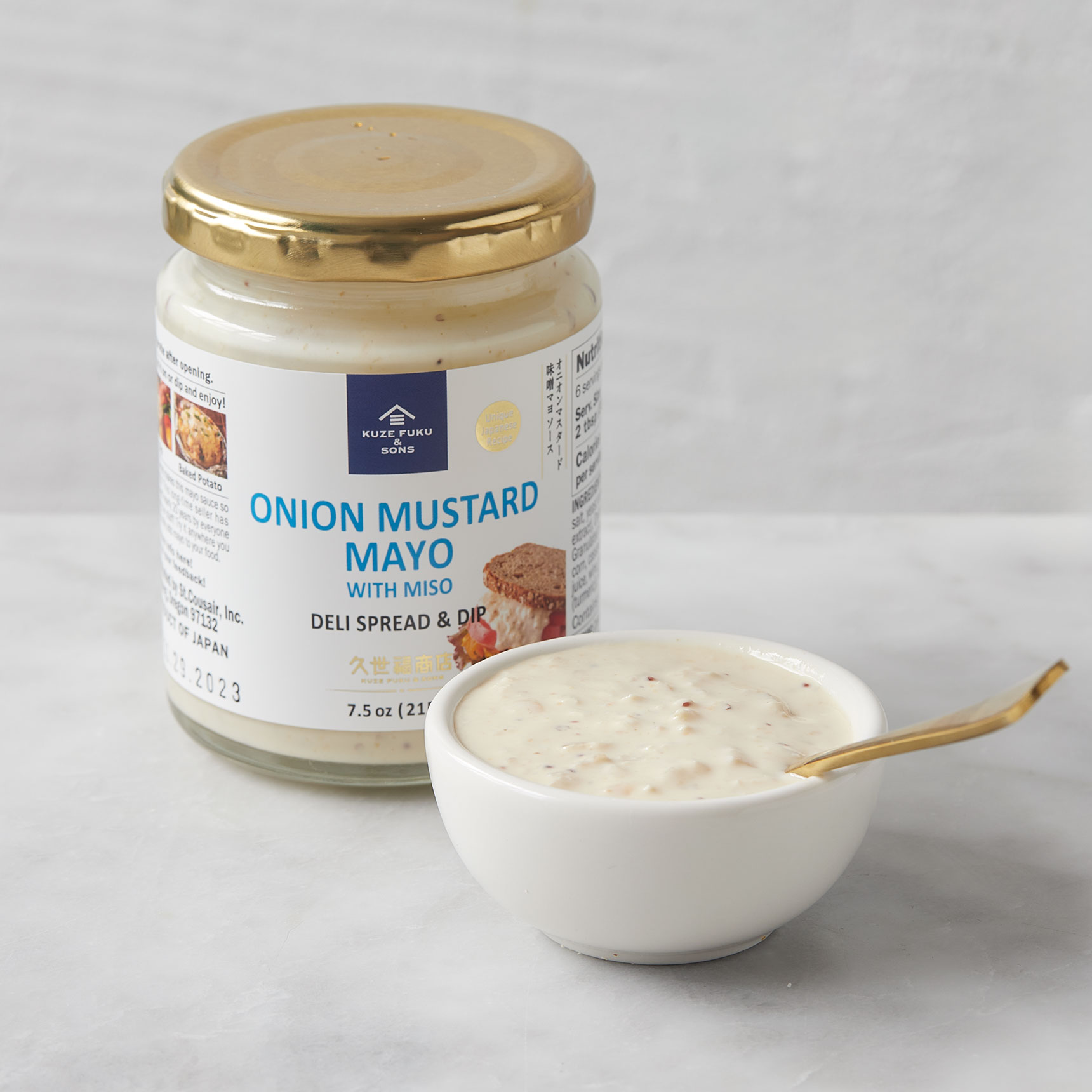 Kuze Fuku & Sons Onion Mustard Mayo With Miso – a creamy sauce | Murray ...