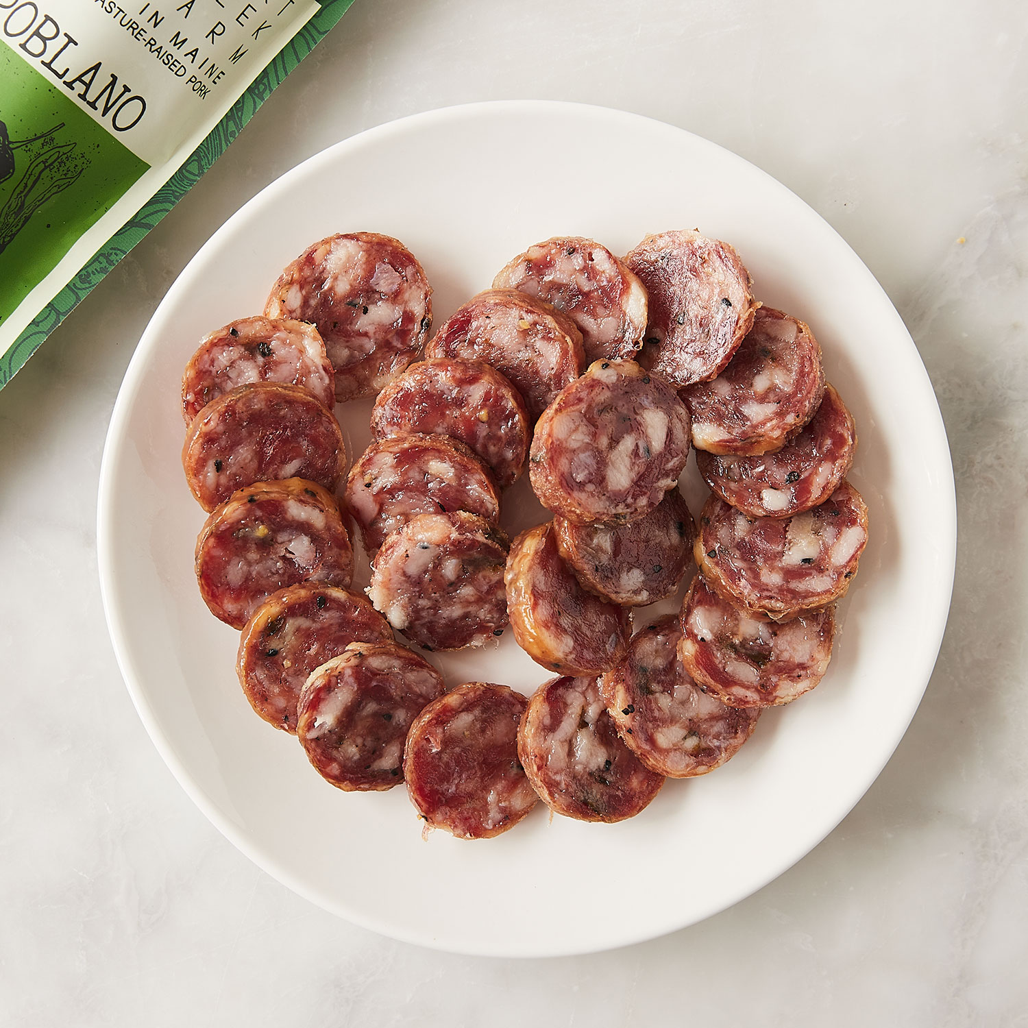 Short Creek Farm Poblano Salame – a smoky, rich salami | Murray's Cheese