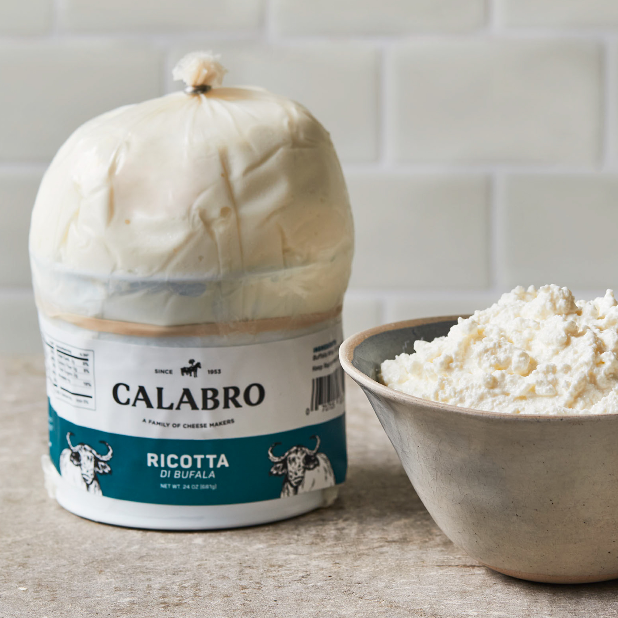 Calabro Cheese Ricotta di Bufala – buffalo’s milk ricotta | Murray's Cheese
