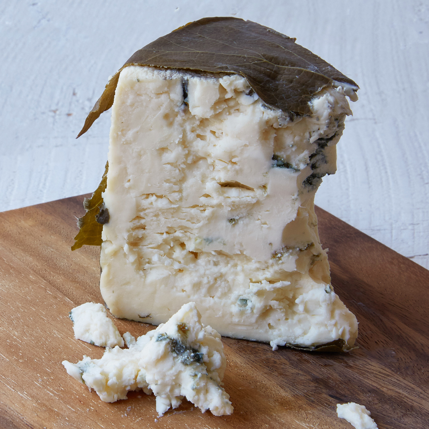 Rogue Creamery Rogue River Blue – a leaf-wrapped blue | Murray's Cheese