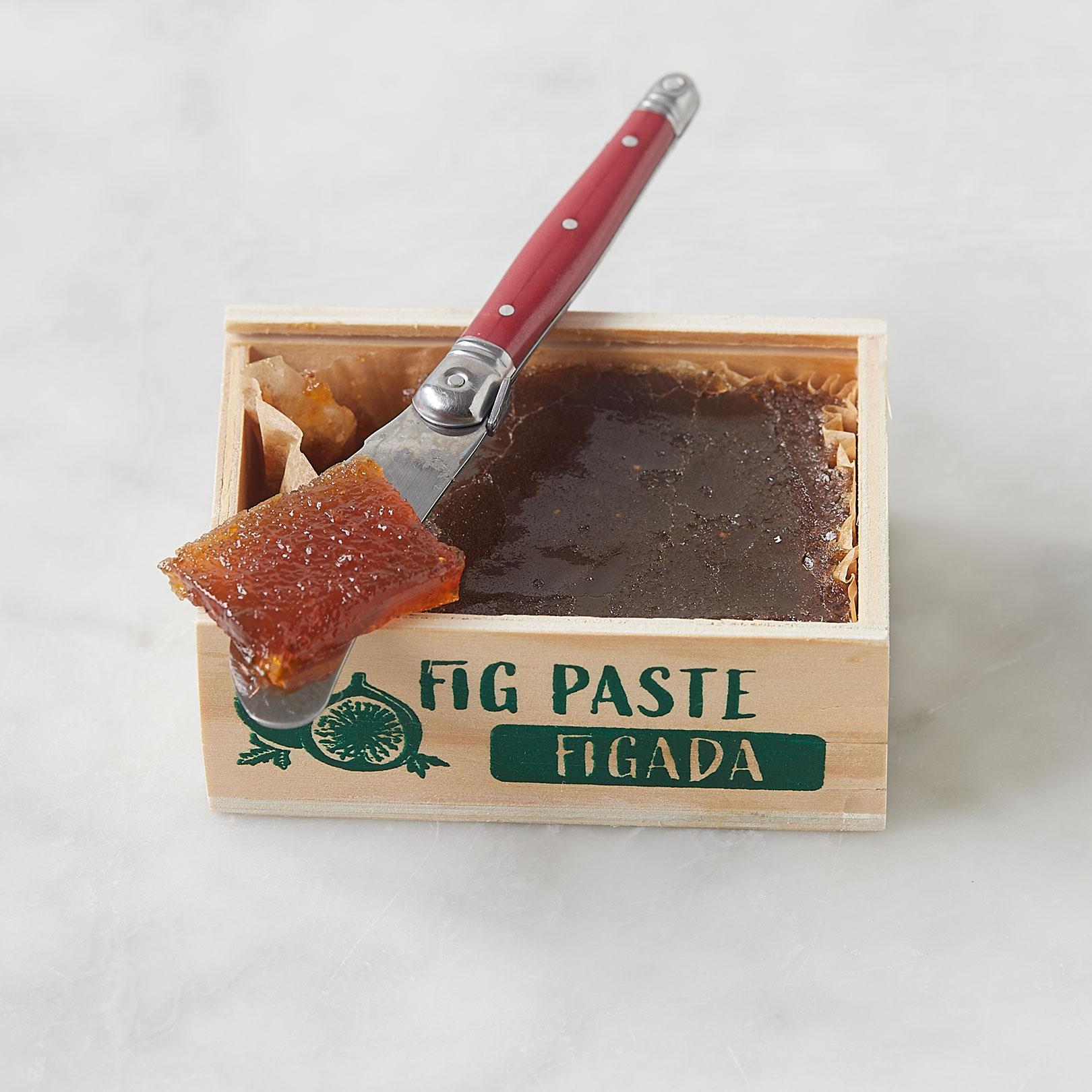 Da Morgada Fig Paste – in a giftable wooden box | Murray's Cheese