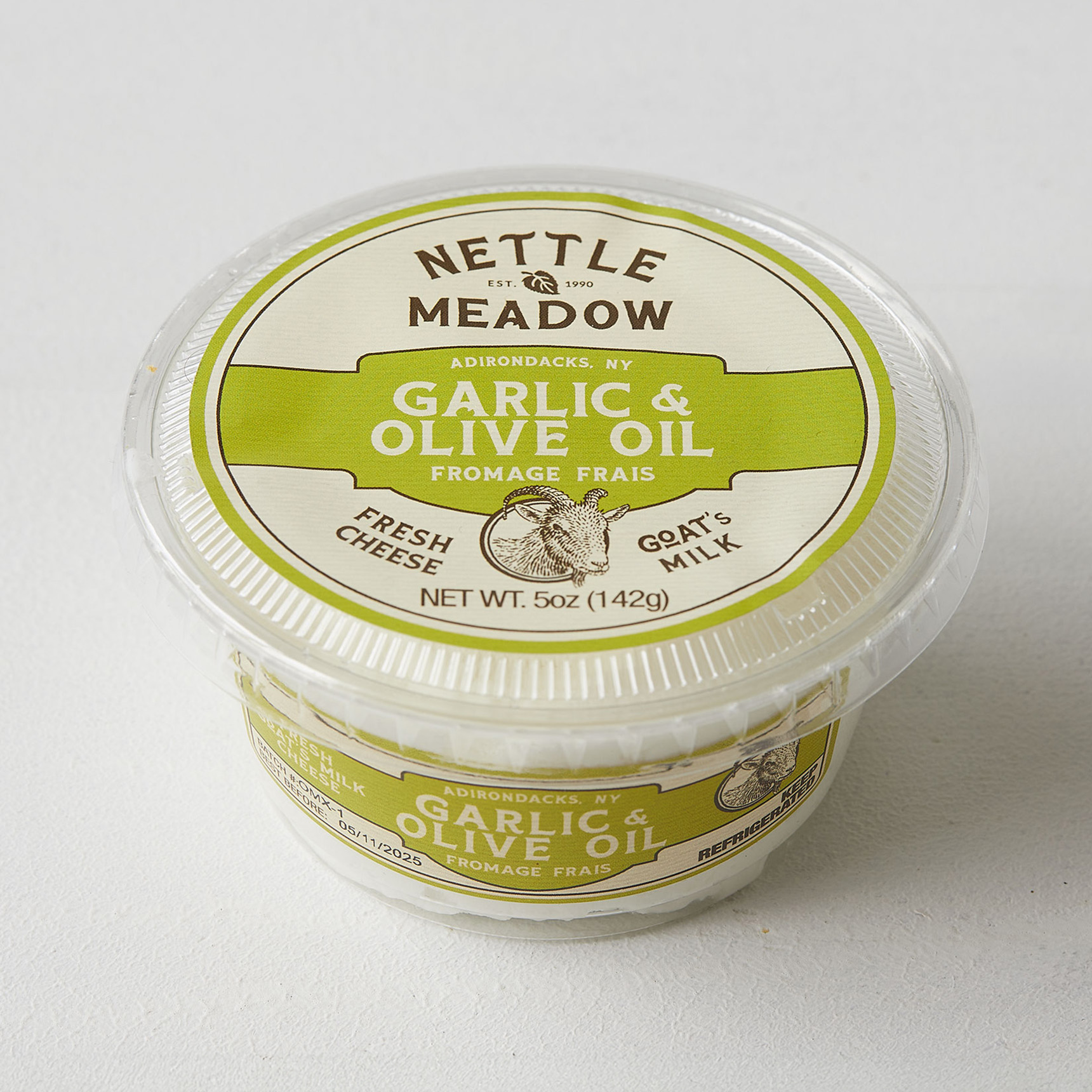 Nettle Meadow Garlic & Olive Oil Fromage Frais – savory spread | Murray ...