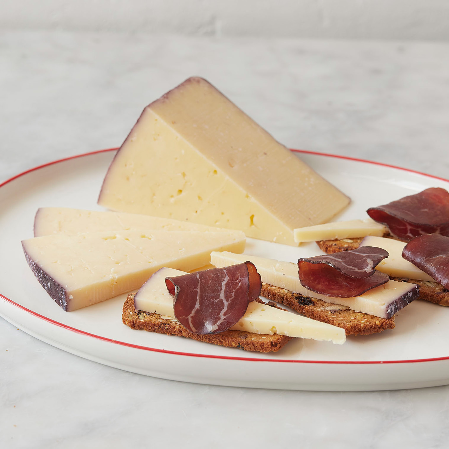 Sartori Merlot BellaVitano – wine-washed Wisconsin cheese | Murray's Cheese