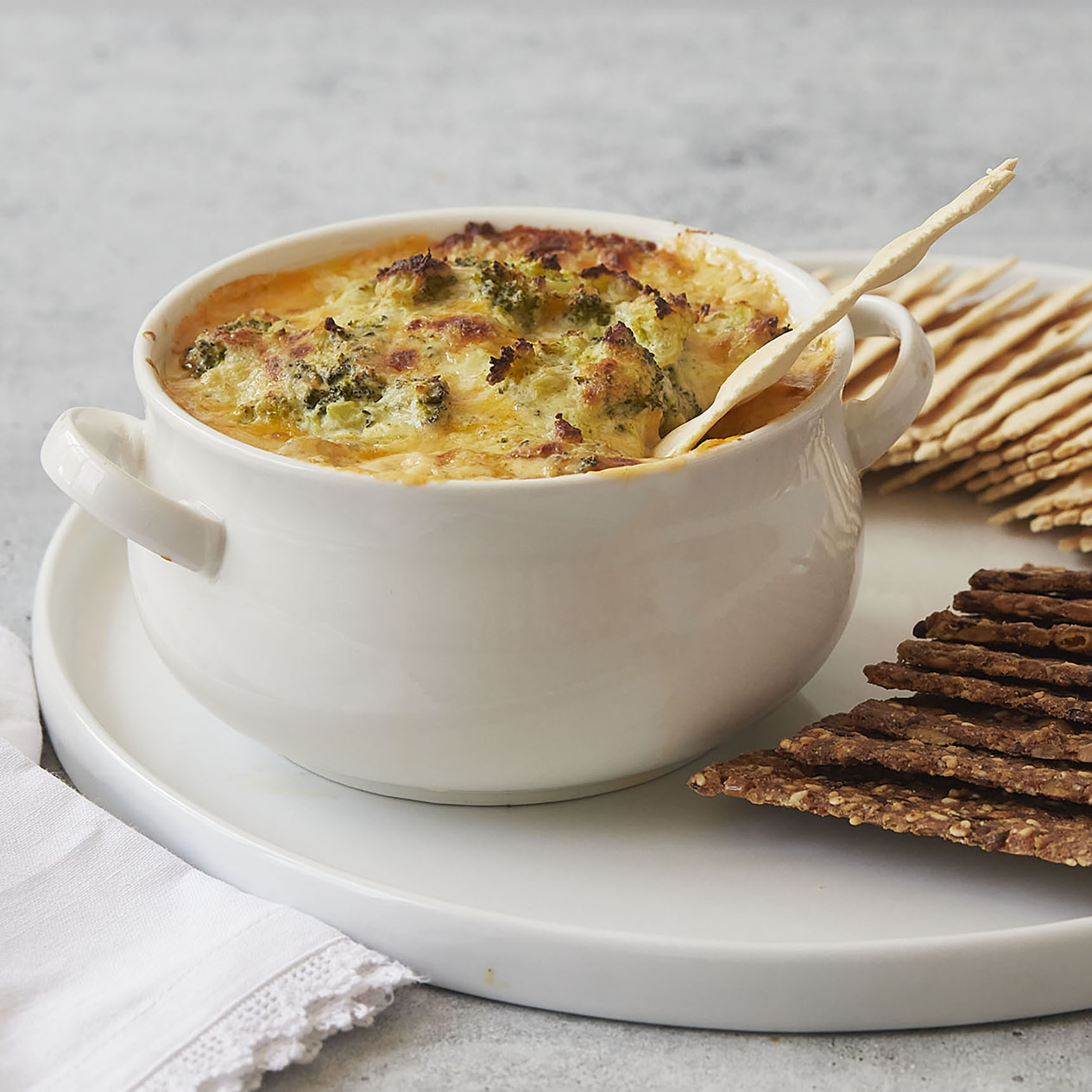 Broccoli Double Cheddar Dip | Murray's Cheese