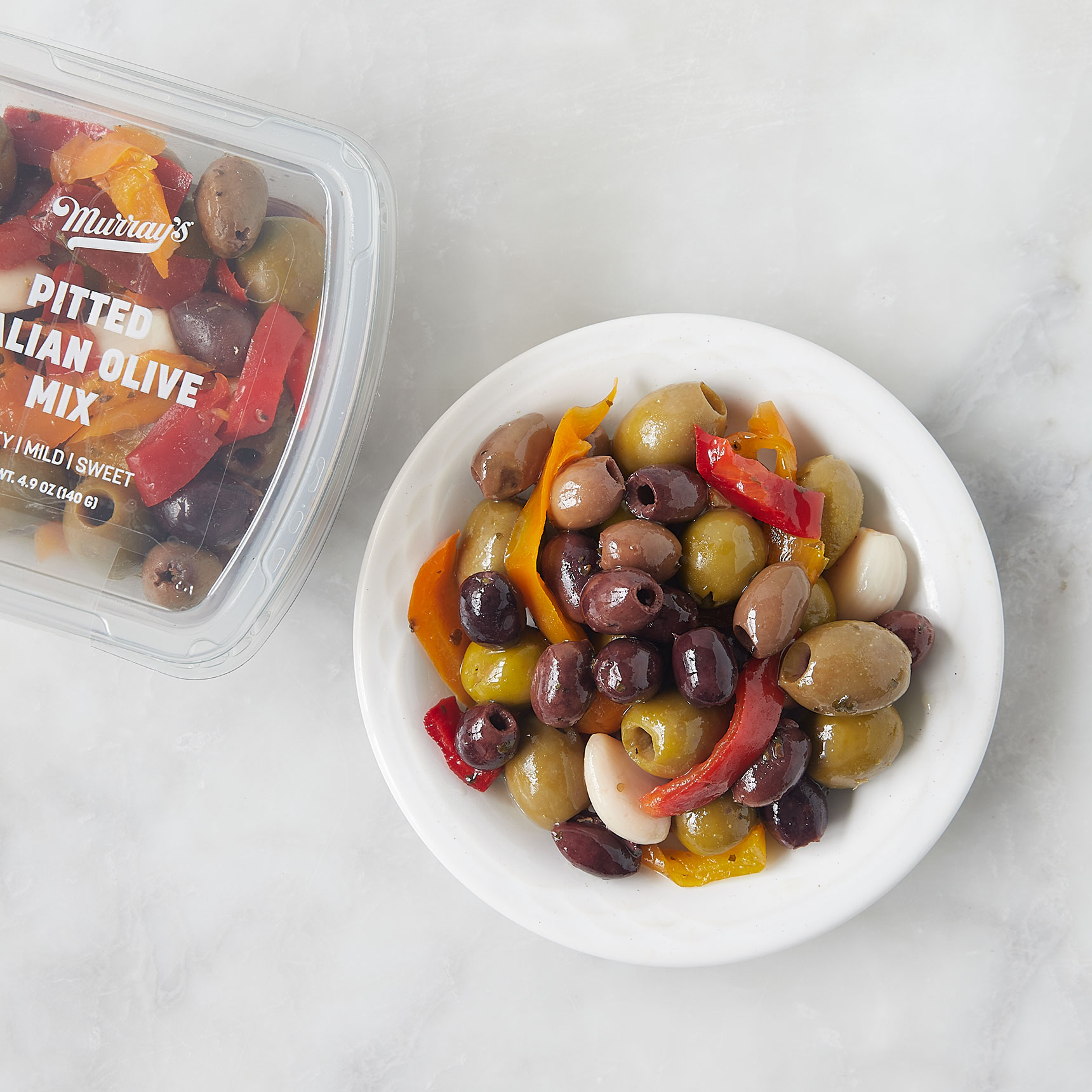 Italian Olive Mix Pitted – a marinated blend of pitted olives | Murray ...