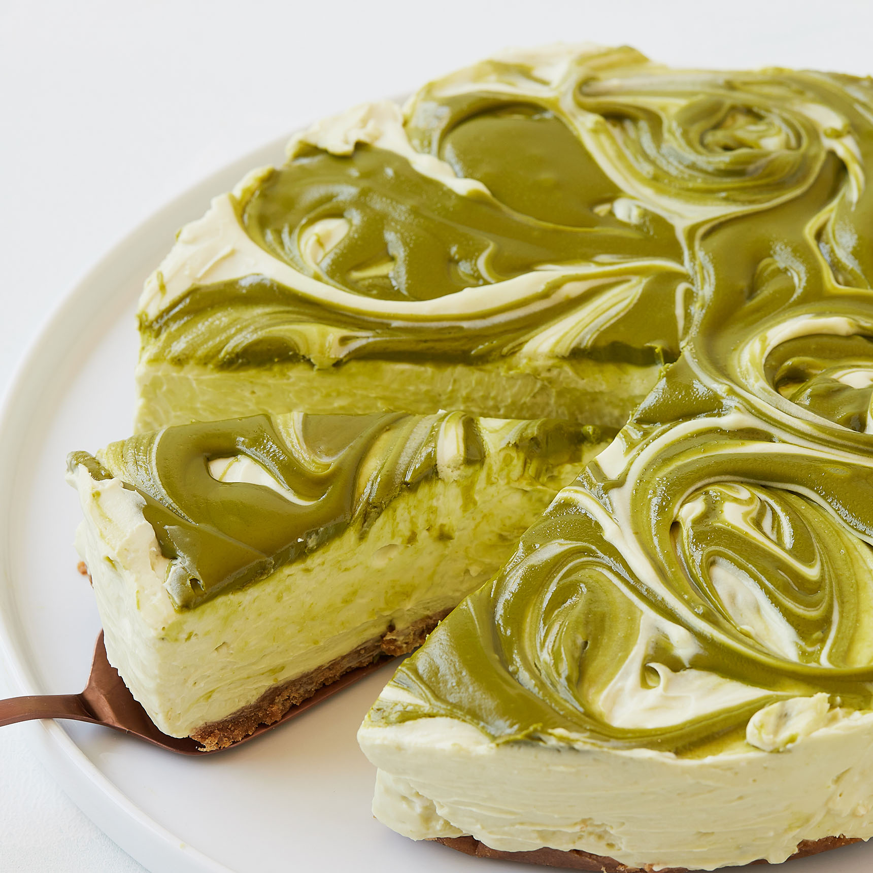 Matcha Swirl Cheesecake | Murray's Cheese