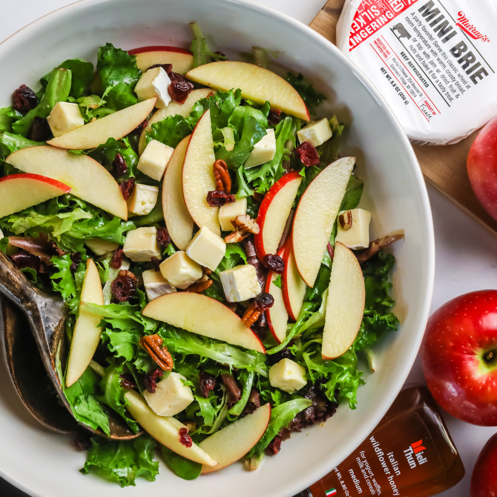 Apple Brie Salad by Her Wholesome Kitchen | Murray's Cheese