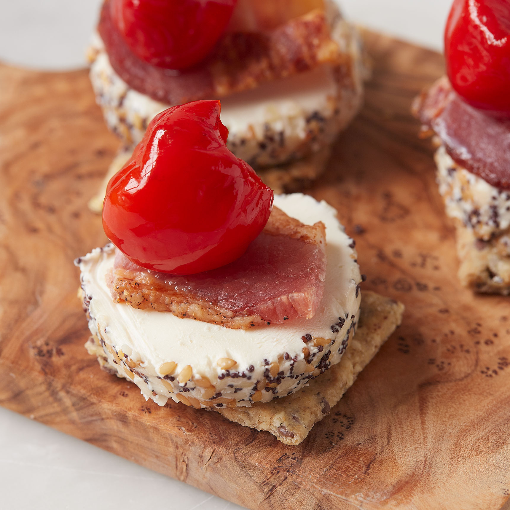Wooly Wooly Everything Seasoning Fresh Sheep's Milk Log | Murray's Cheese