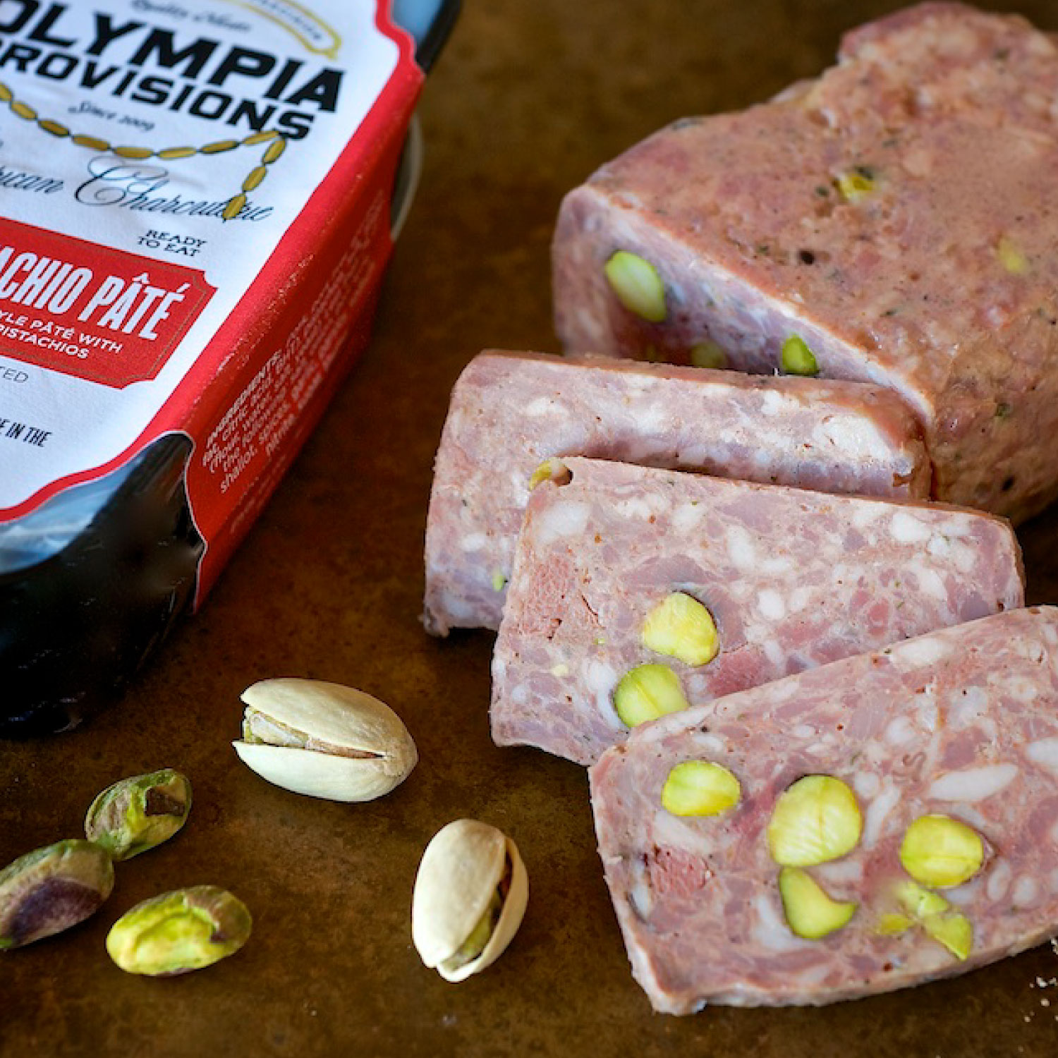Olympia Provisions Pork Pistachio Pate – rich and rustic | Murray's Cheese