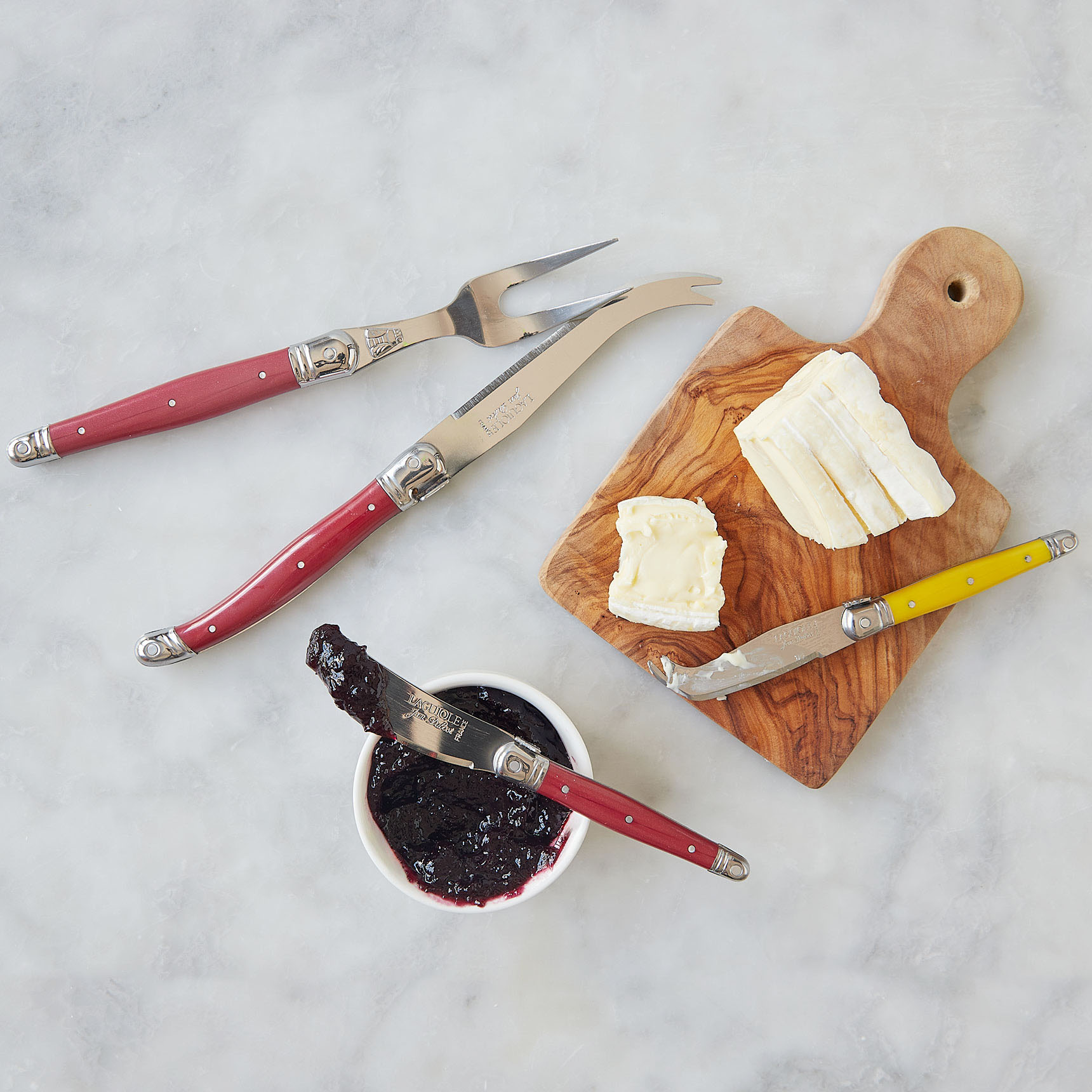 Laguiole 3 Piece Cheese Set – cheese serving utensils | Murray's Cheese