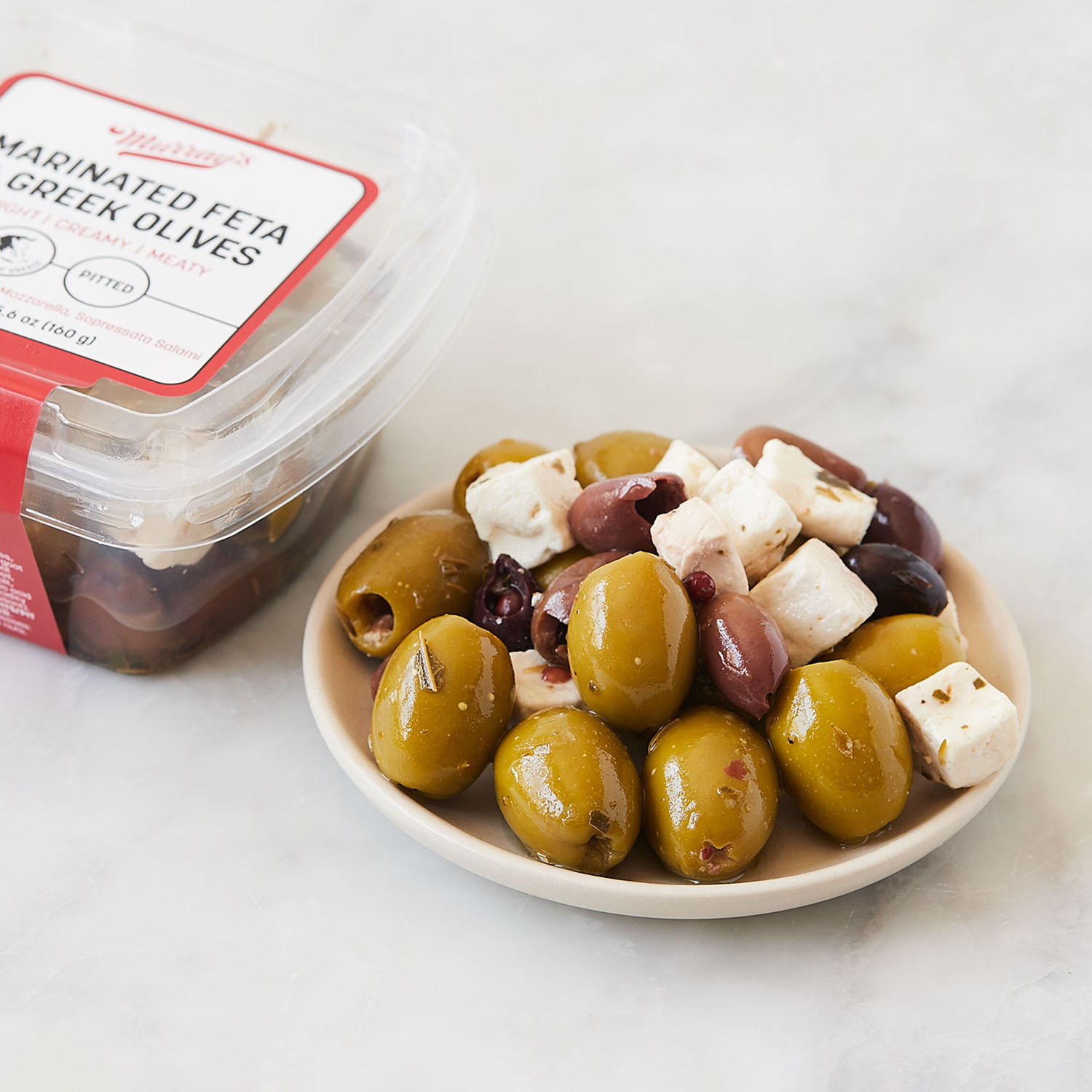 Murray’s Marinated Feta & Greek Olives – olive & cheese mix | Murray's ...