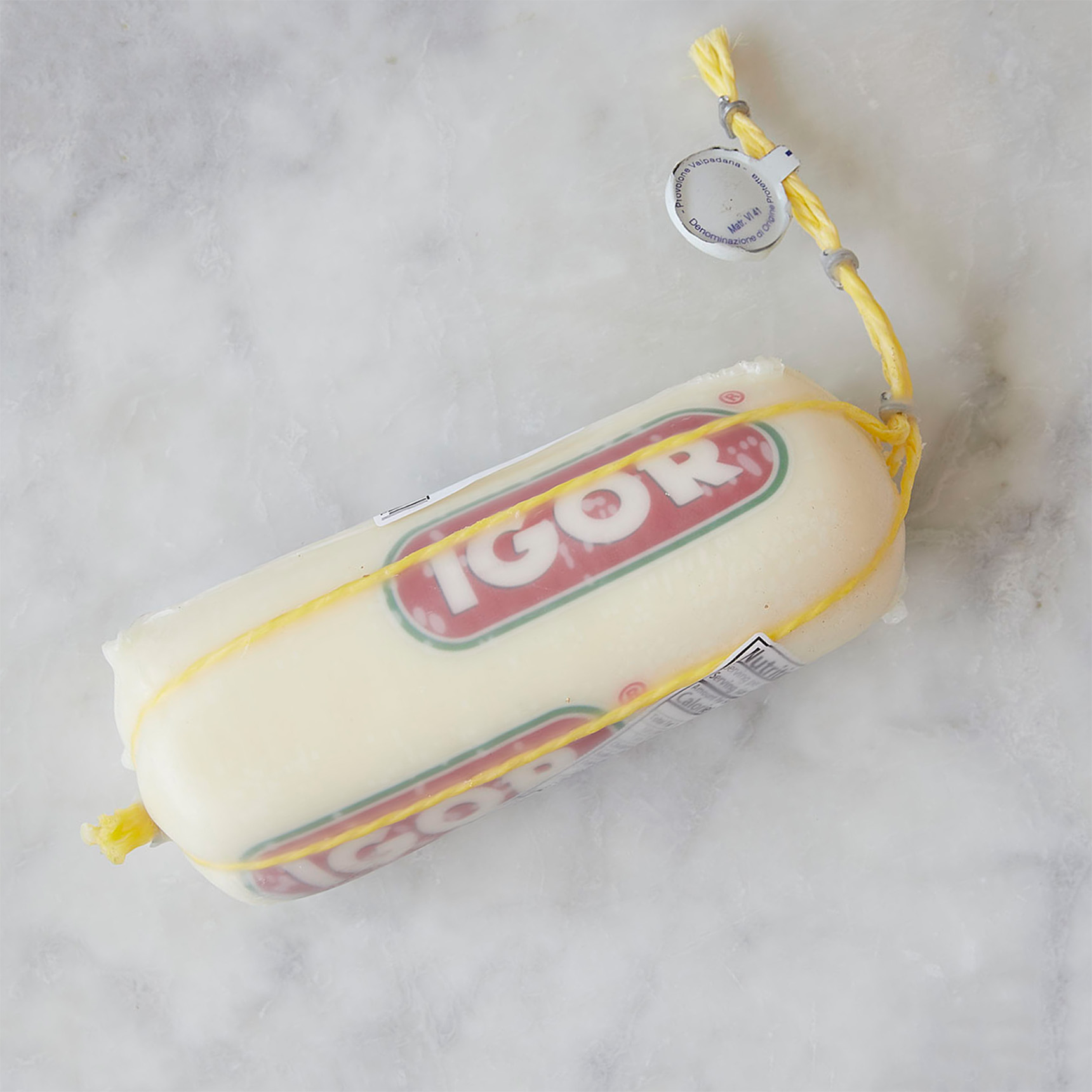 Igor Provolone Valpadana DOP Dolce – a mini log of cheese | Murray's Cheese
