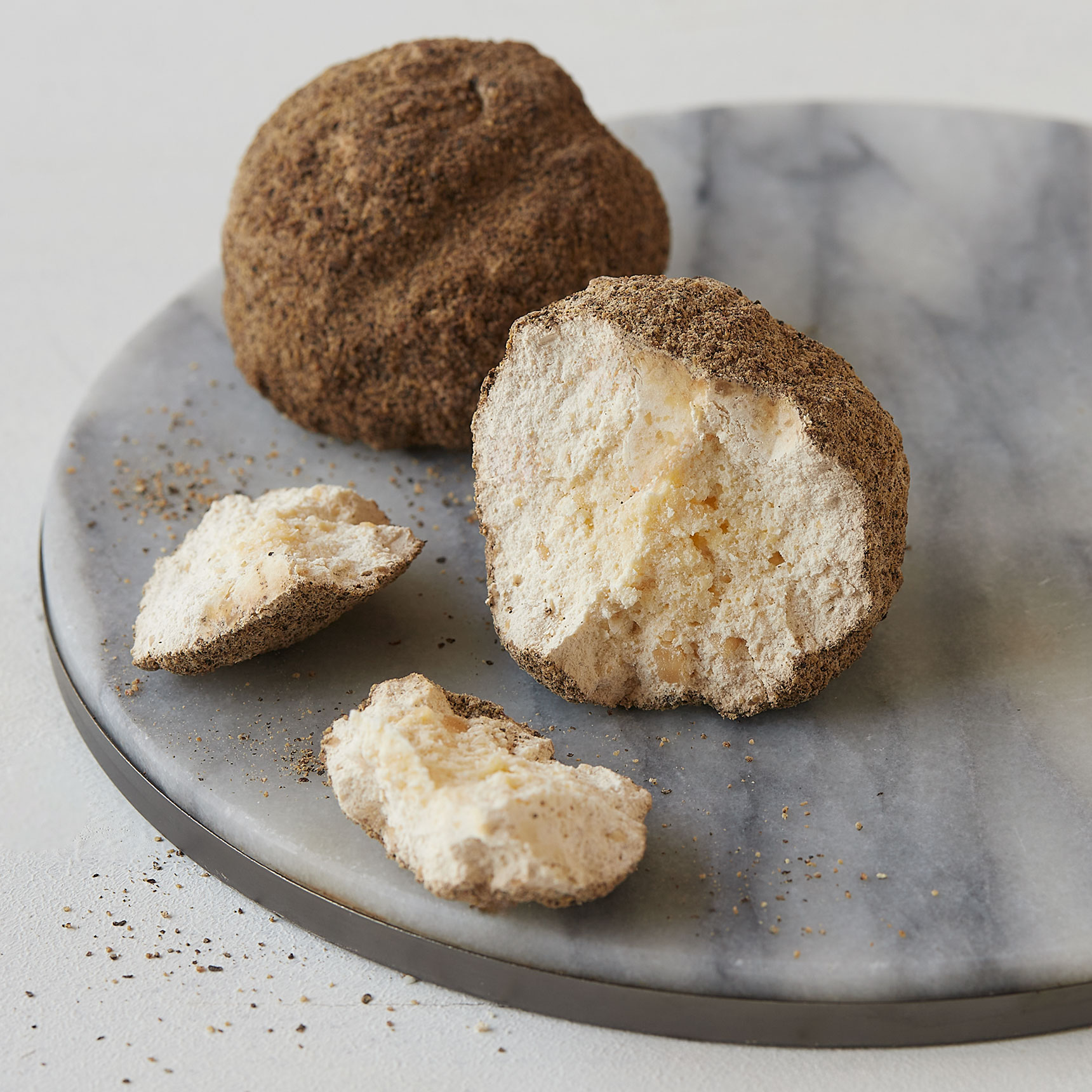 Jumi Belper Knolle – a pepper-coated cheese made for grating | Murray's ...