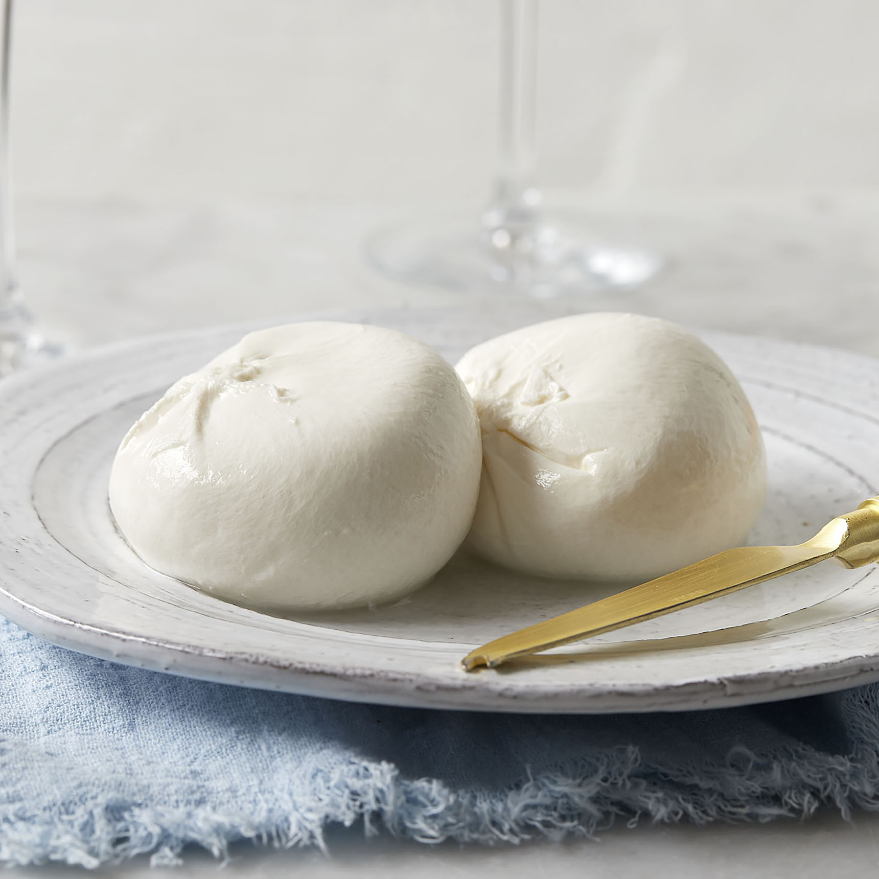 Lioni Truffle Burrata – a fresh cheese studded with specks of truffle ...