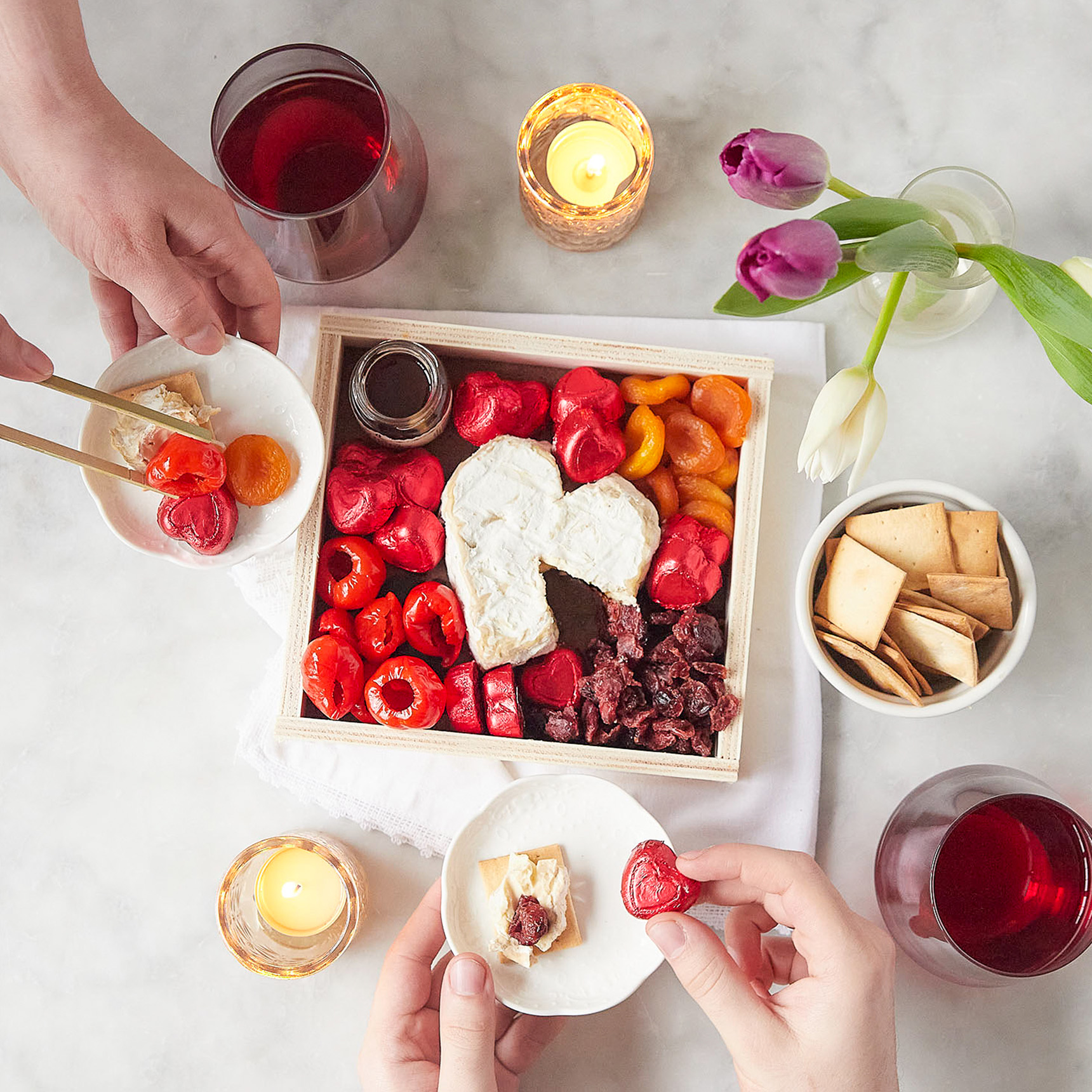 Mini Valentine's Day Cheese Board - shipped nationwide | Murray's Cheese