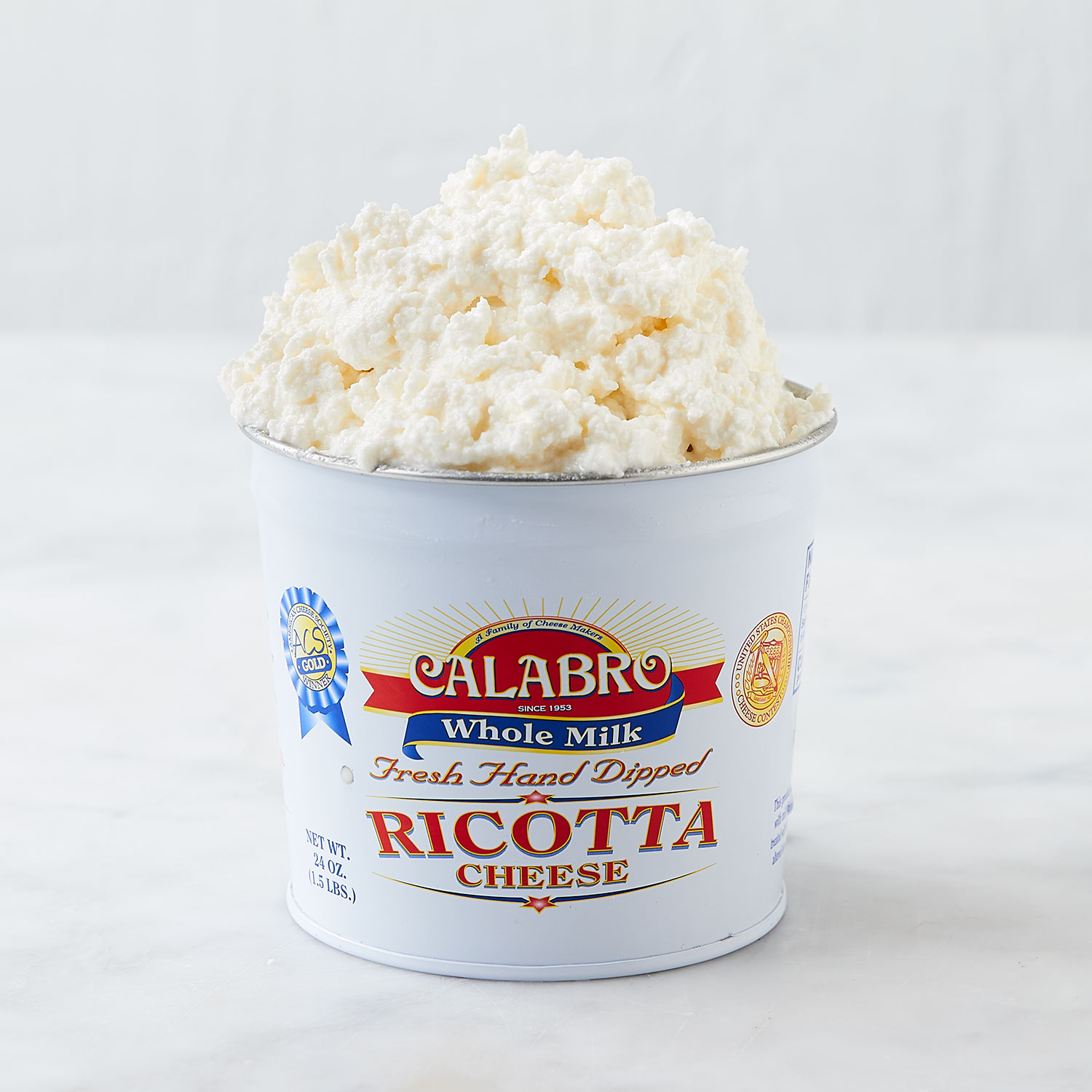 Calabro Fresh Ricotta – a milky, curdy, fresh Italian cheese | Murray's ...