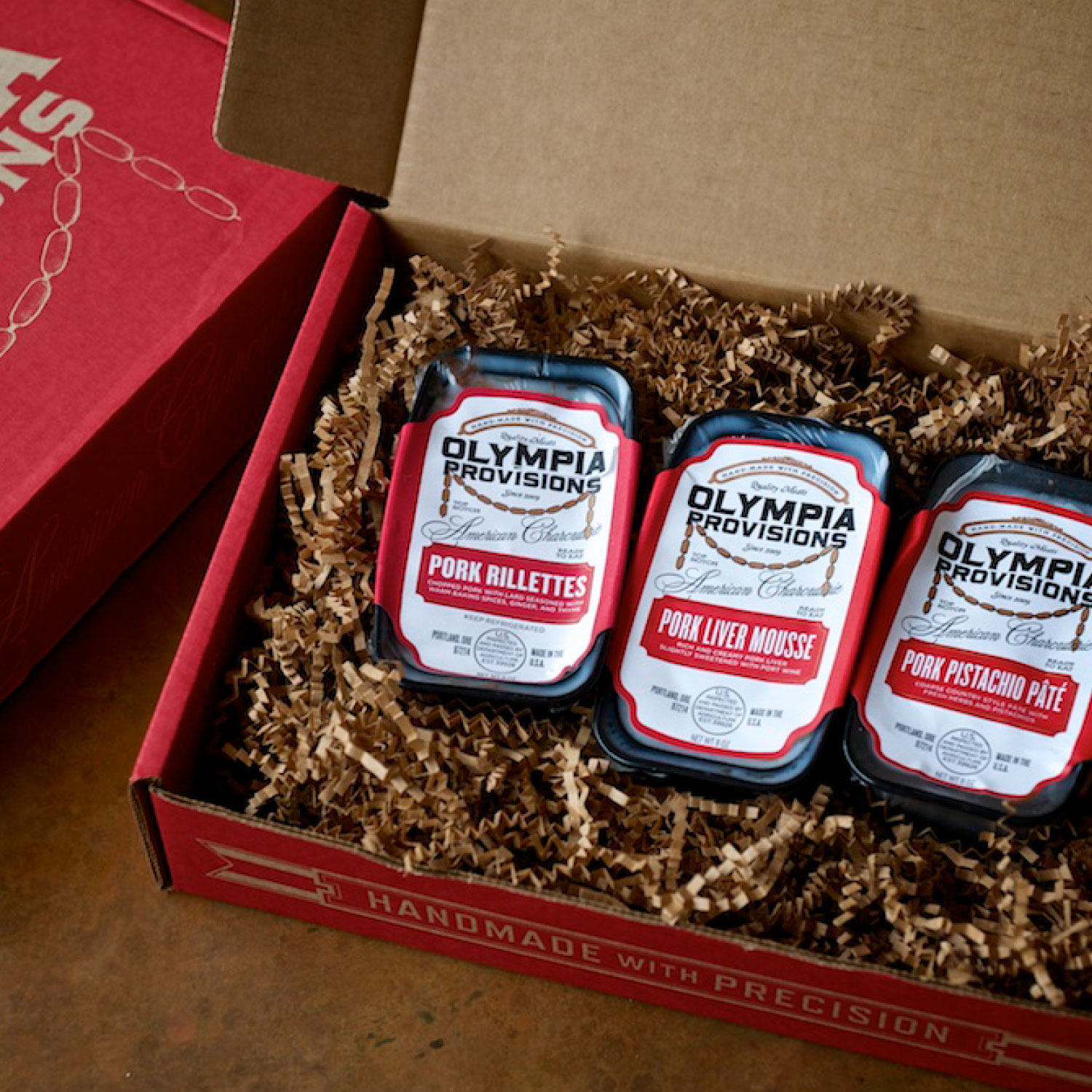 Olympia Provisions Pate Sampler – a decadent trio of pate | Murray's Cheese