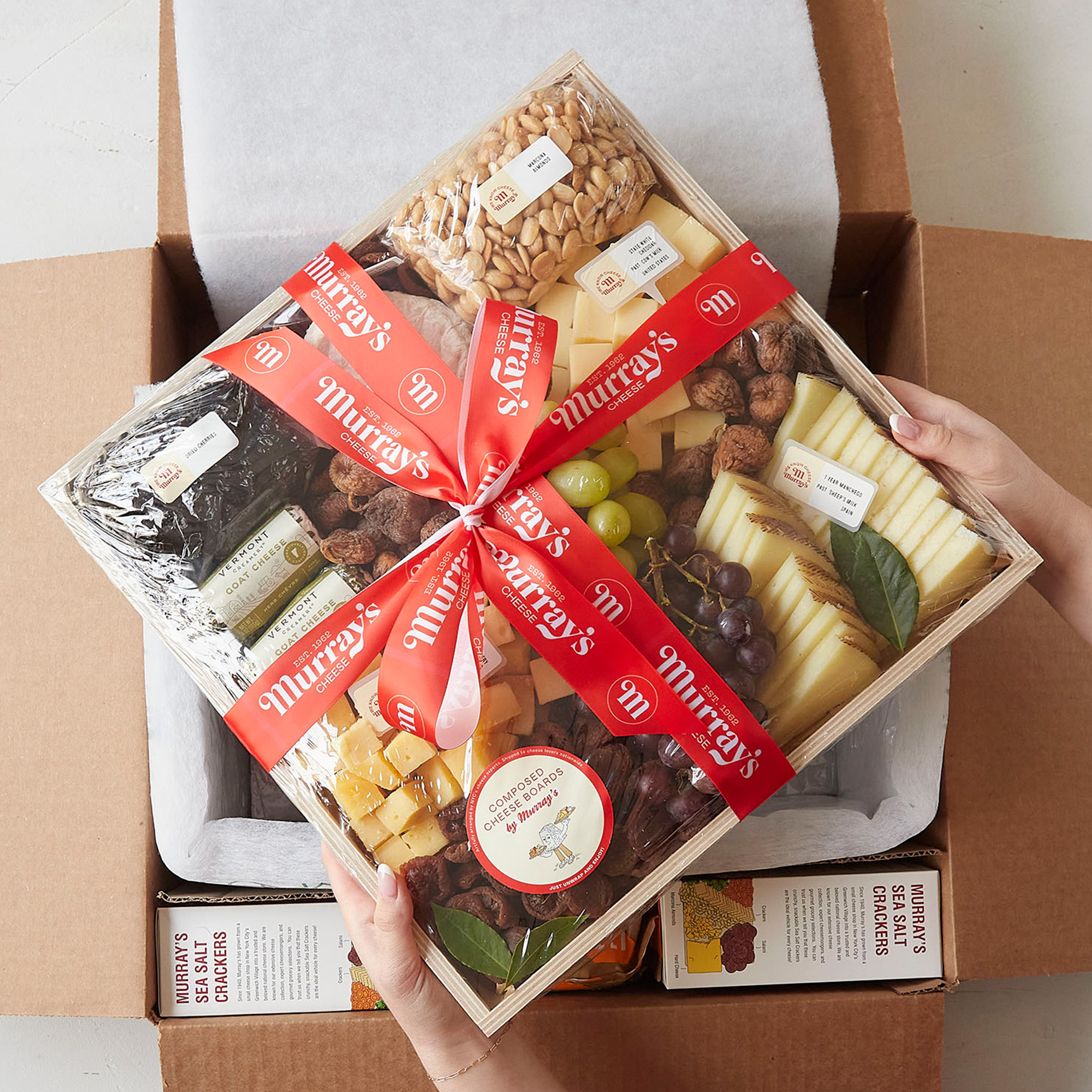 Large Timeless Classics Cheese Board – shipped nationwide | Murray's Cheese