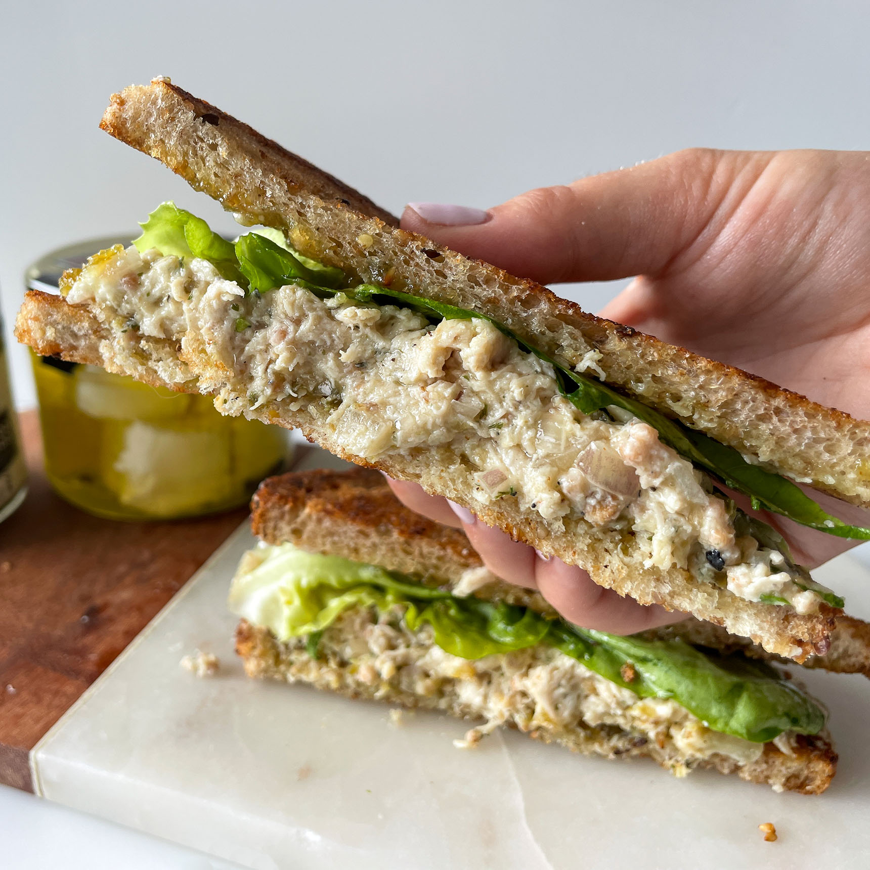 Meredith Dairy Feta Chicken Salad Sandwich | Murray's Cheese