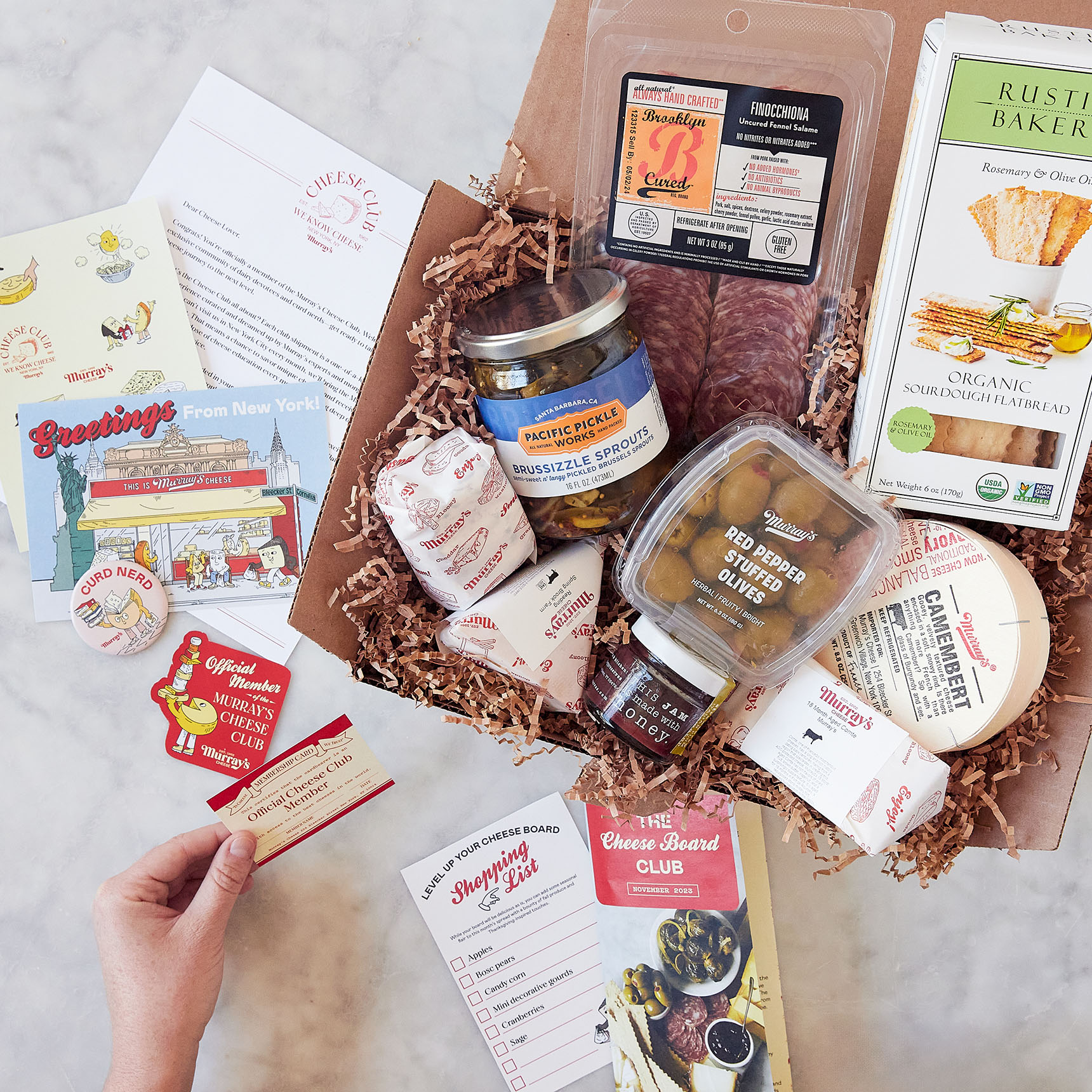 Cheese Board Club - a monthly cheese subscription | Murray's Cheese