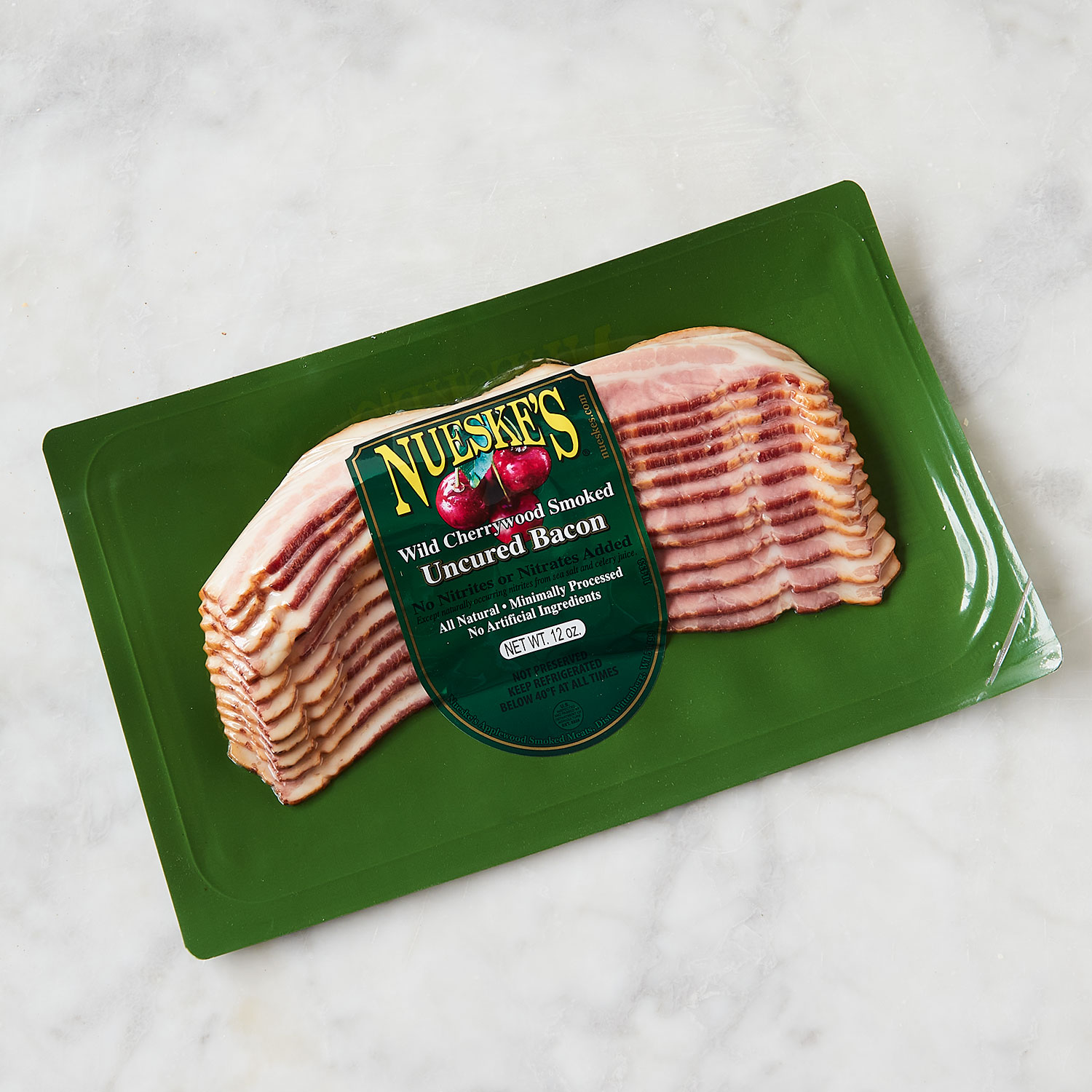 Nueske’s Wild Cherrywood Smoked Bacon - a smoky, sweet, rustic bacon ...
