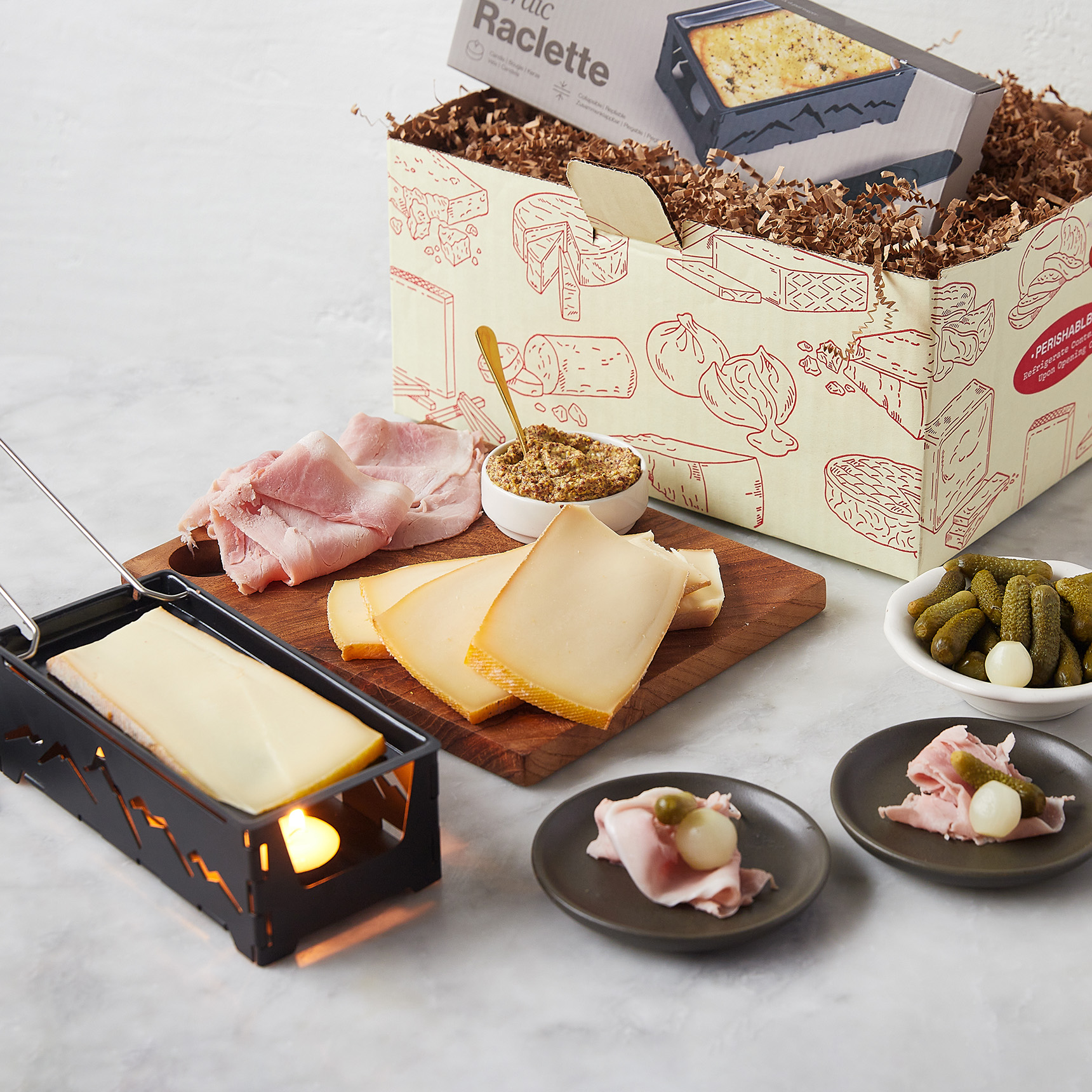 Made to Melt Raclette Set – a gift box for at-home raclette | Murray's ...