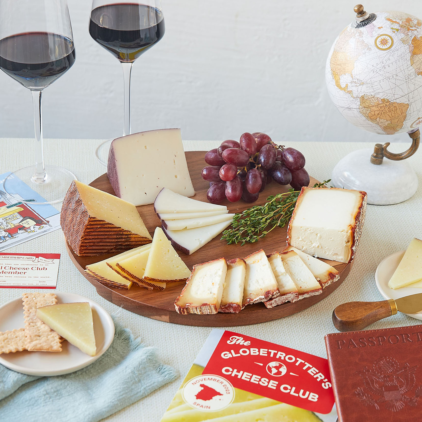 Globetrotter's Cheese Club - cheese of the month subscription | Murray ...