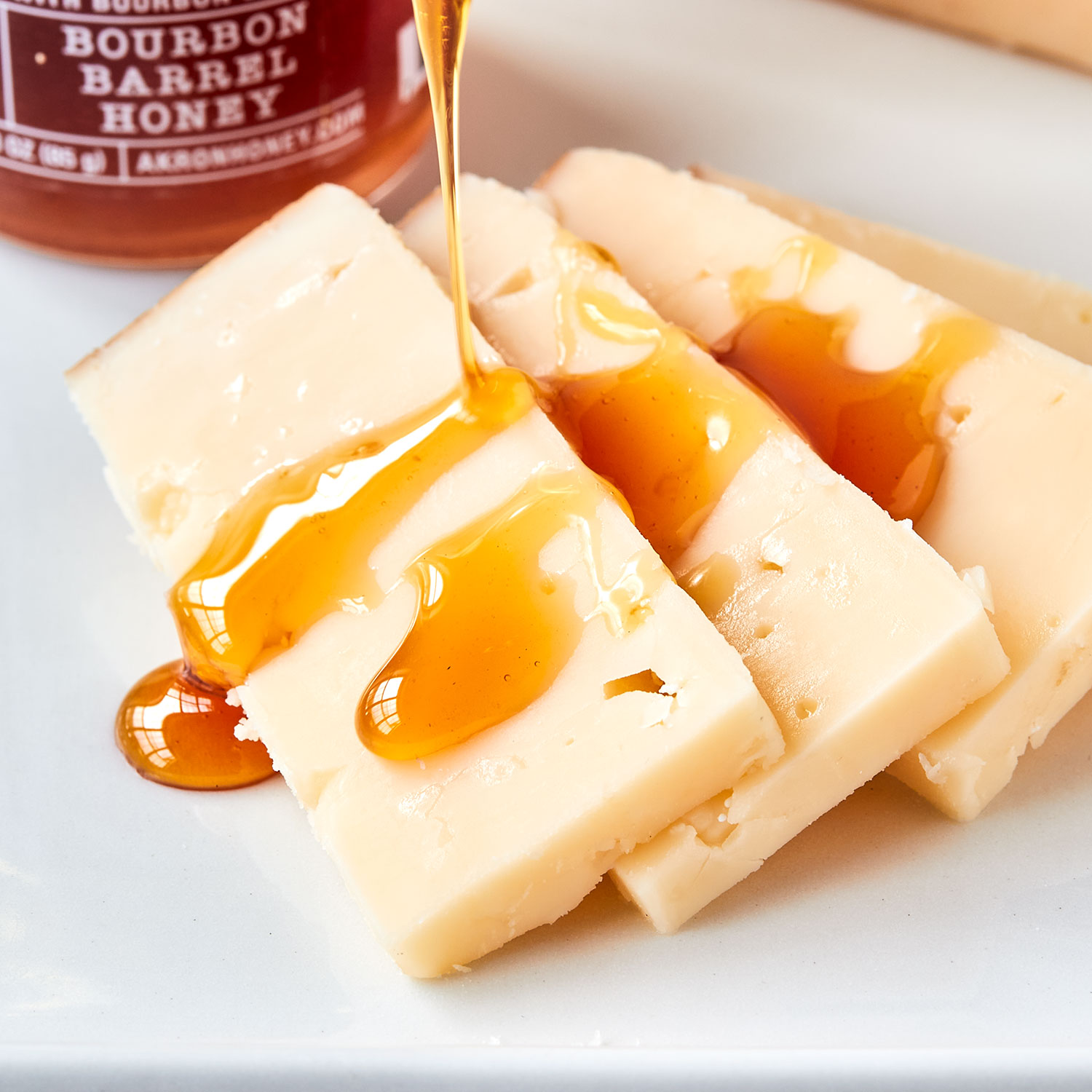 Akron Honey Bourbon Barrel Honey – smoky & rich | Murray's Cheese