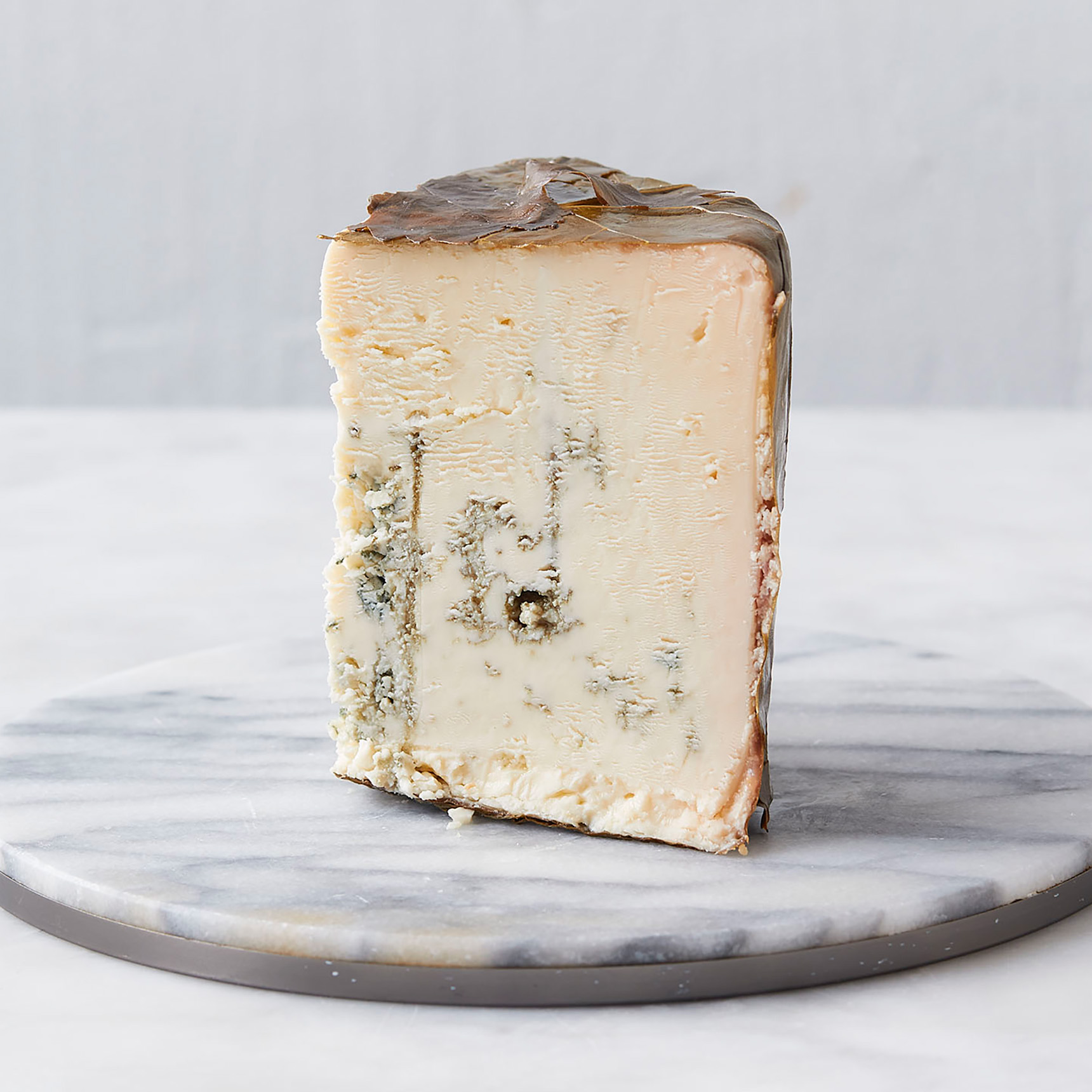 Rogue Creamery Rogue River Blue – a leaf-wrapped blue | Murray's Cheese